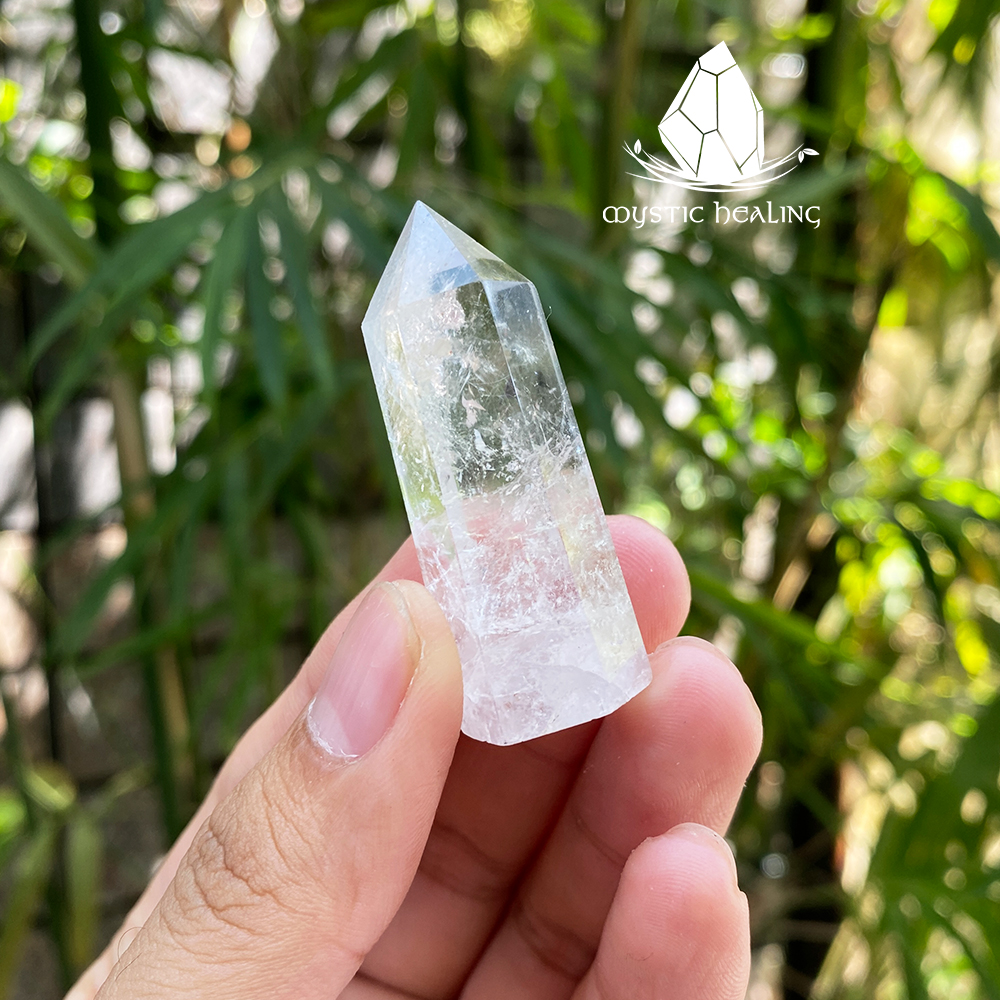 Trụ Đá Mini Clear Quartz (Thạch Anh Trắng) - Mystic Healing
