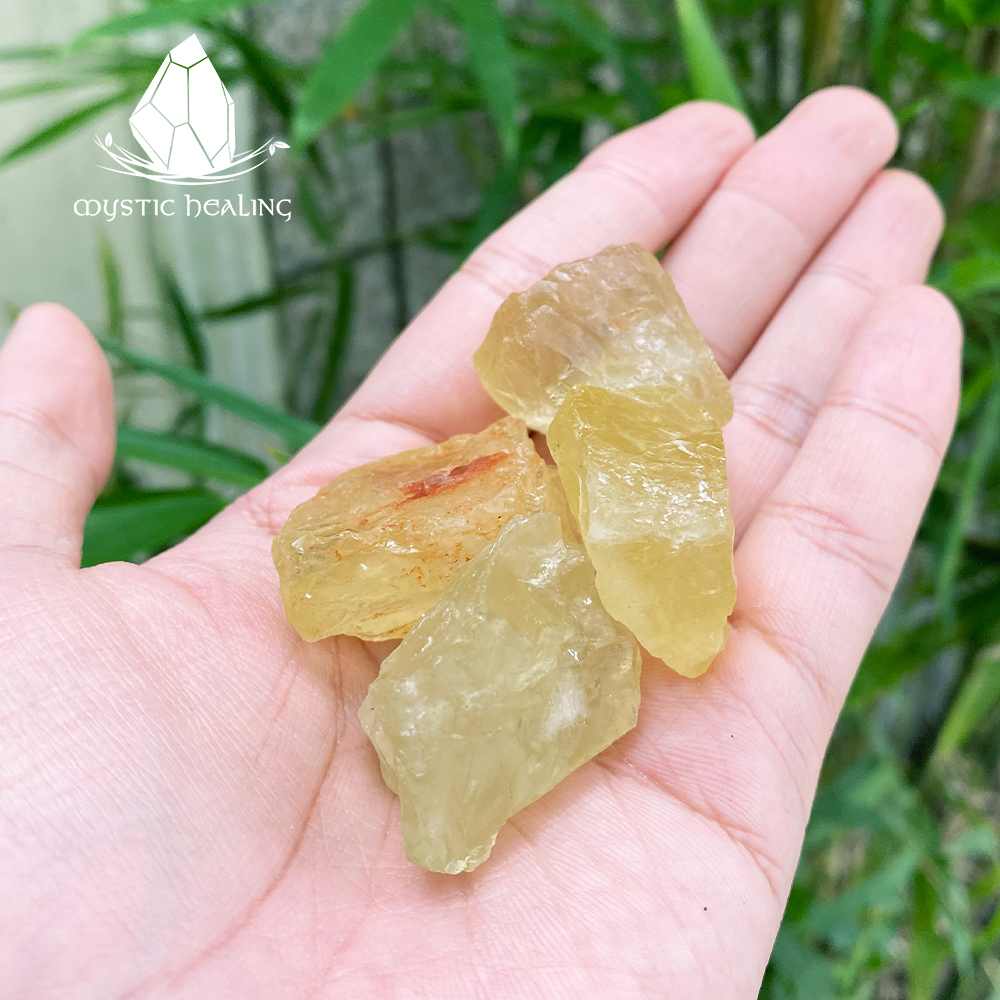 Đá Thô Citrine (Thạch Anh Vàng) - Mystic Healing