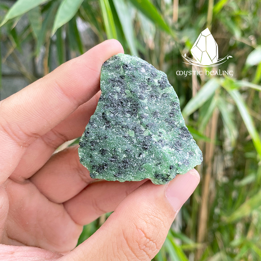 Đá Thô Ruby in Zoisite (Ruby Nam Phi) - Mystic Healing